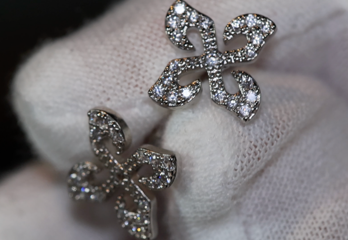 Womens Diamond Ear Studs | Ear Studs – Minx London