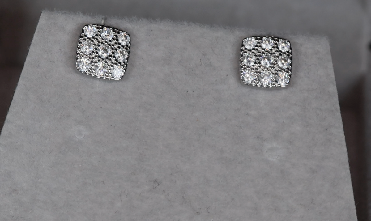Womens Diamond Ear Studs – Minx London