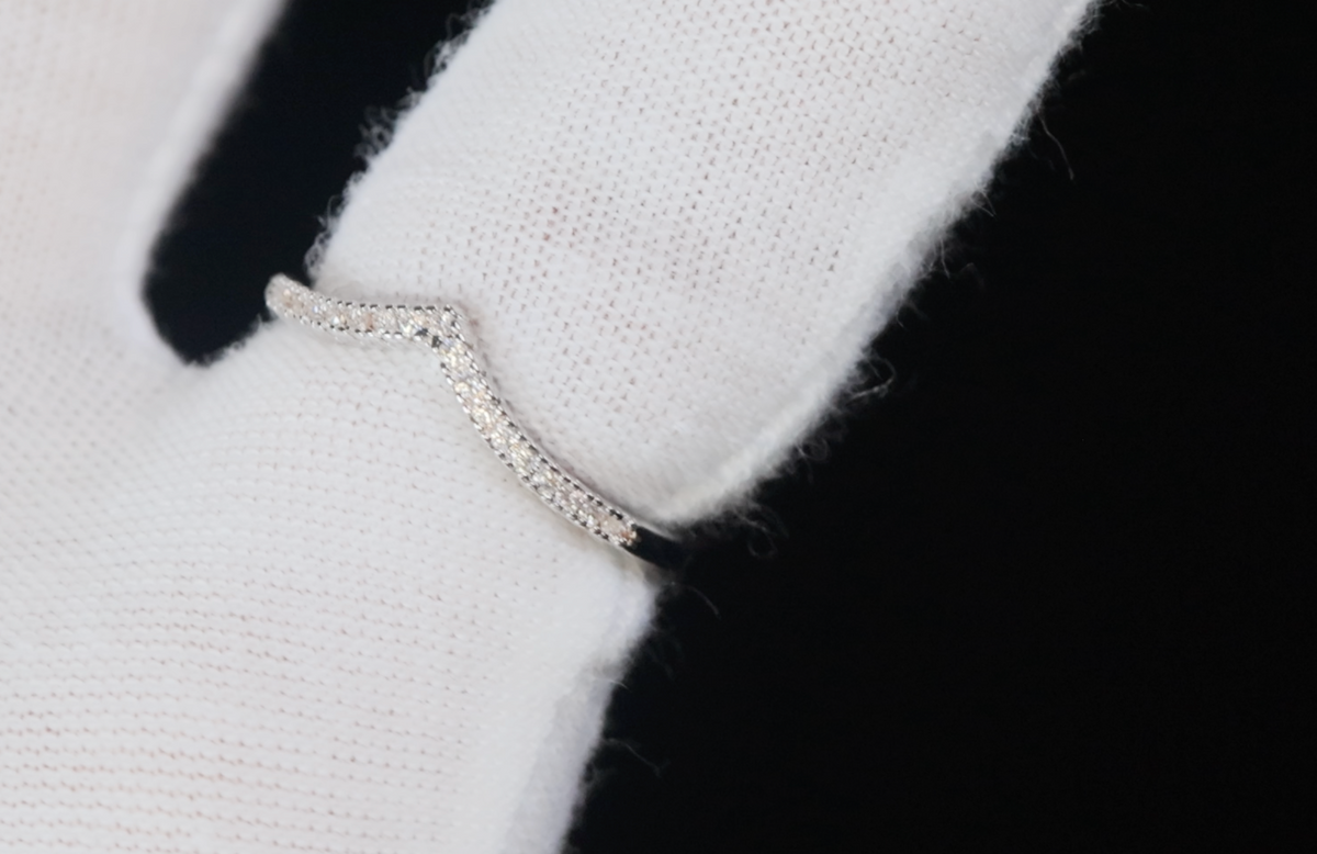 Wishbone Ring | V Shape Engagement Ring | Wishbone Diamond Ring – Minx ...