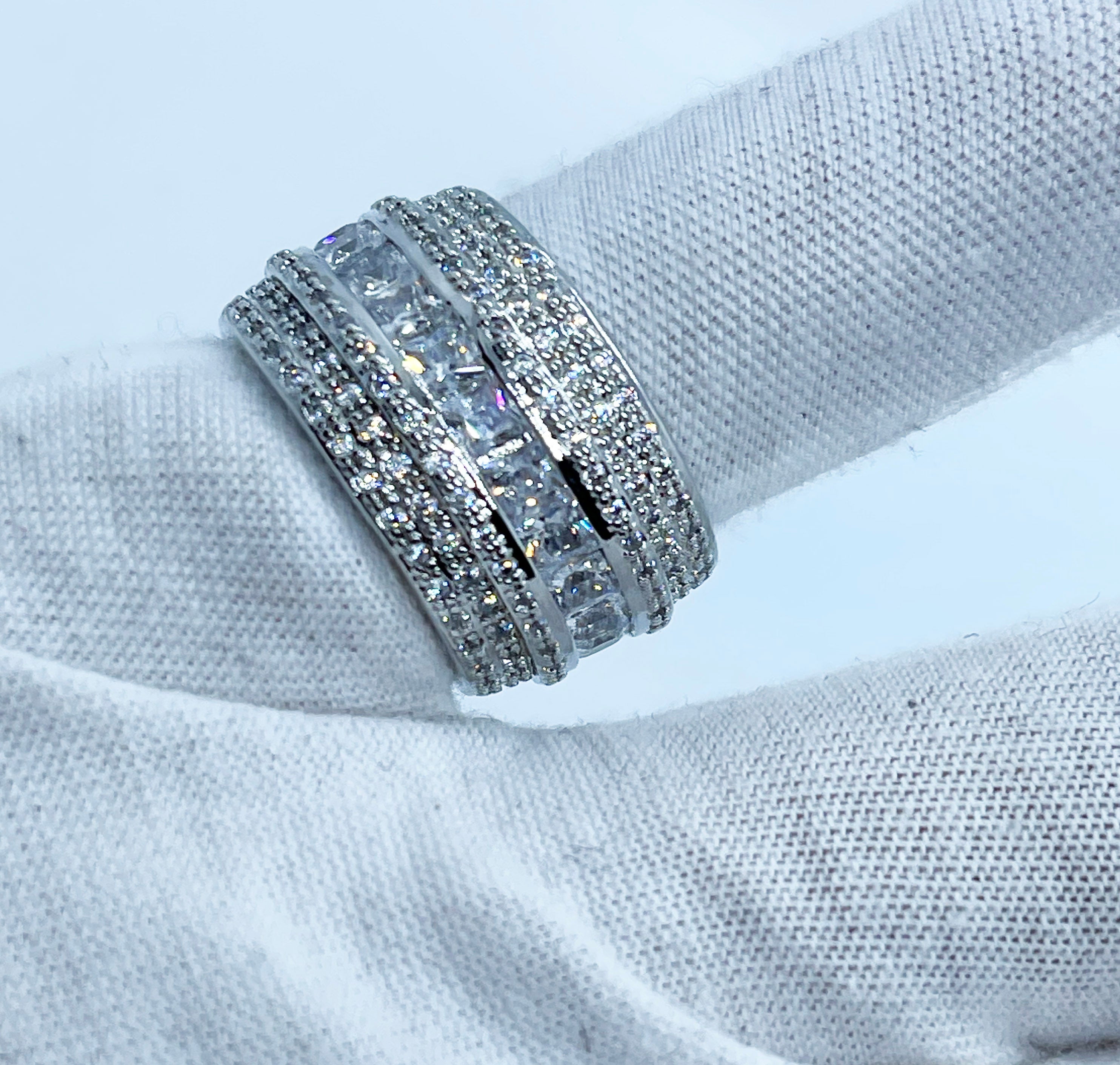Iced Out Ring | Iced Out Rings | Promise Ring | £25 – Minx London