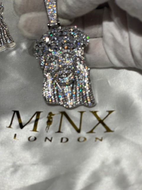 Iced Out Jesus Piece | Jesus Pendant | Jesus Piece – Minx London