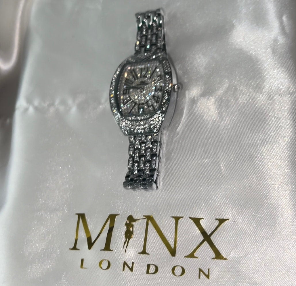 WomensHip Hop Watch | Iced Out Watch – Minx London